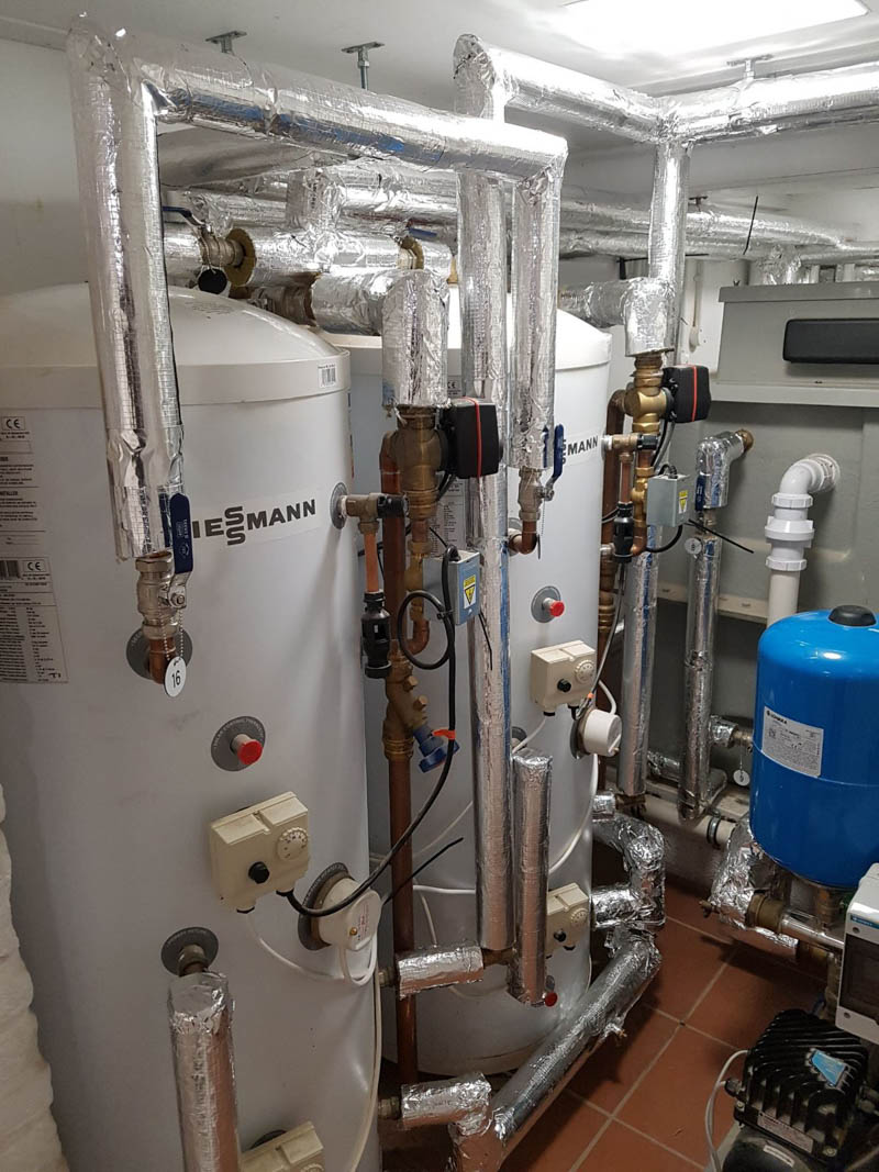 Complete mechanical system for Grade 2 Listed house - RGV Engineering